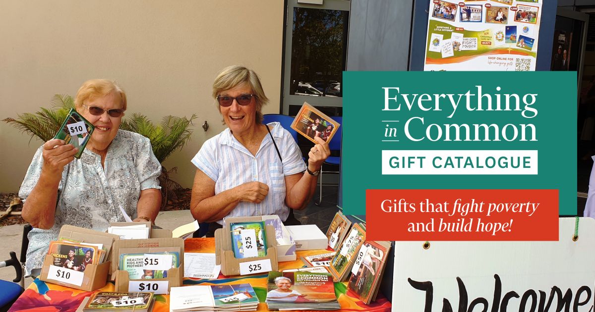 Sign up to host an Everything in Common gift stall!